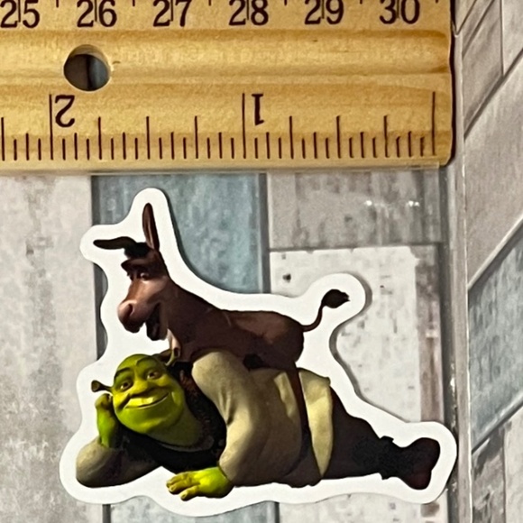 Office | 110 Shrek Reusable Waterproof Vinyl Sticker Decal | Poshmark
